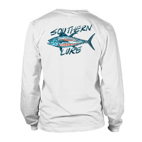 Men's Long Sleeve UV50 Performance SL USA - White | SOUTHERN LURE ...