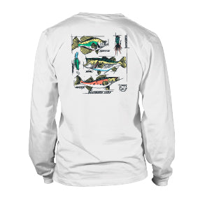 Men's Long Sleeve UV50 Performance Gear - White | SOUTHERN LURE ...