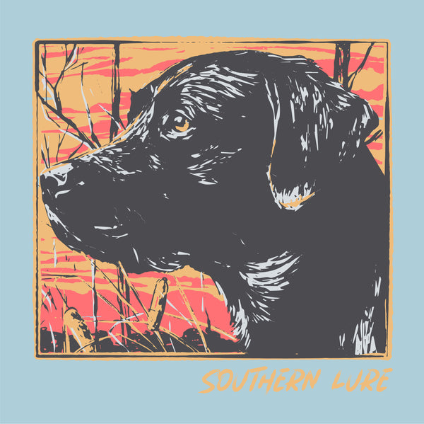 Adult Long Sleeve Tee Camo Lab - Sky Blue | SOUTHERN LURE - Southern Lure